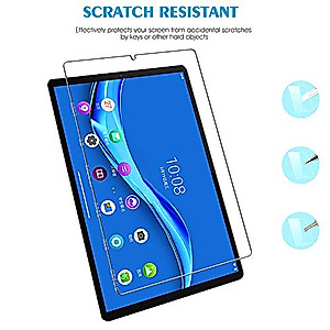 GOZOPO [2 Pack] Screen Protector for Lenovo Tab M10 FHD Plus 2nd Gen/ M10 FHD Plus 10.3 inch TB-X606, Anti-Scratch Tempered Glass Film [NOT fit for M10 Plus 3rd Gen]