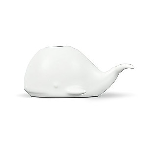 Genuine Fred Fancy Ceramic Mini Air Plant/Succulent Holder, regular, Whale