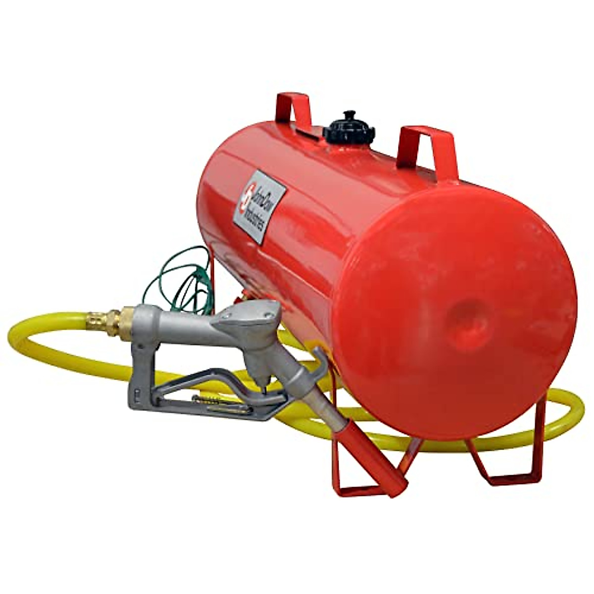 JohnDow Industries JDI-FST15 15 Gallon Fuel Station - Durable and Convenient Fuel Storage and Dispensing Solution,Red