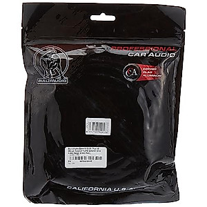 Bullz Audio BPES10.25 25' True 10 Gauge AWG Car Home Audio Speaker Wire Cable Spool (Clear Red/)