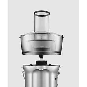 Breville Juice Fountain Compact Juicer, Silver, BJE200XL