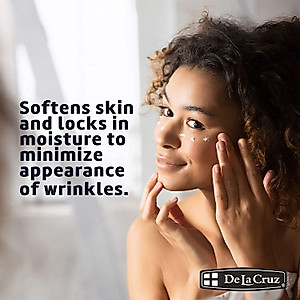 De La Cruz Vitamin E Cream Moisturizer for Face and Neck - Moisturizing Anti-Aging Skin Care for All Skin Types - Made in USA, 4 OZ. (2 Pack)