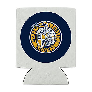 Marian University Primary Logo Can Cooler - Drink Sleeve Hugger Collapsible Insulator - Beverage Insulated Holder