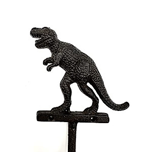 T Rex Dinosaur Kids Coat Hanger - Dinosaur Bathroom Decor Towel Hook- Boy Nursery Decor Dinosaur Decorations - Jurassic Jungle Nursery Backpack Hook - Dinosaur Decor Boys Room Decorative Wall Hook