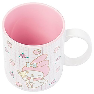 Silver Buffalo Sanrio Hello Kitty and Friends My Melody Ceramic Mug, 20 Ounces
