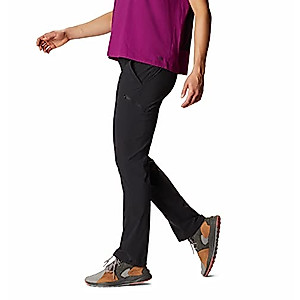 Mountain Hardwear Women's Dynama/2 Pant, Black, X-Large Tall