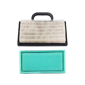 Fremnily 499486 Air Filter LA135 Tune Up Maintenance Service Kit Compatible with John Deere LA120 LA130 LA140 LA150 L120 LA145 D130 D140 Lawn Mower Parts