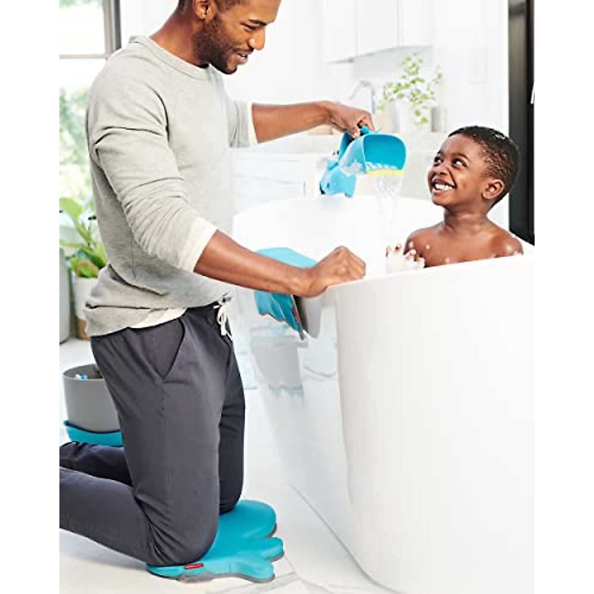 Skip Hop Moby Bath Kneeler, Blue