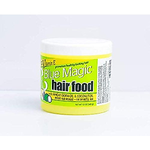 Blue Magic Hair Food BLMHFOO, Coconut, 12 Ounce