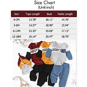 SUNNY PIGGY Baby Boy Clothes 3-6 Months Infant Newborn Romper Daddy Boy Top Spring Baby Pants Infant Cute Hat Grey+Blue