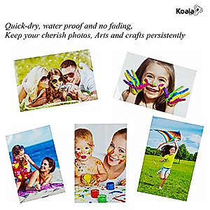 Koala Thick Photo Paper 8.5x11 Inches Heavyweight Double Sided High Glossy 100 Sheets 260gsm only Compatible with Inkjet Printer