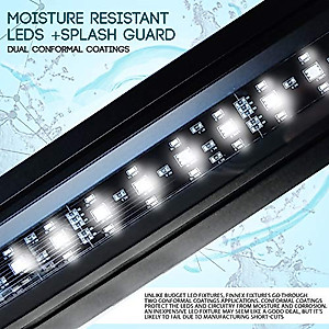 Finnex Planted+ 24/7 LED KLC Aquarium LED Light, Controllable Full Spectrum Fish Tank Light, 24 Inch