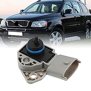 X AUTOHAUX 4 Pin Fuel Pressure Sensor for Volvo V70 S60 XC90 XC70 S80 LR000524 8699449 0261230108 Oil Pressure Sensor Switch