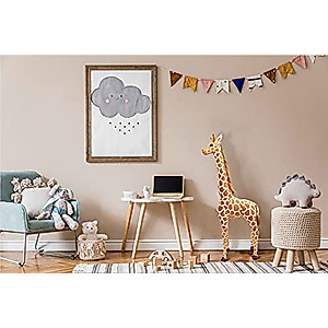 Linzy Toys Jared The Giraffe, 50'' (127 cm) Standing High, Real Life Stuffed Animals Plush Giraffe, Peluche Jirafa