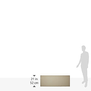 Con-Tact Brand Thick and Non-Adhesive Drawer Liner Multi-Purpose and Easy to Use, 18" x 4' (Pack of 1 Roll), Taupe