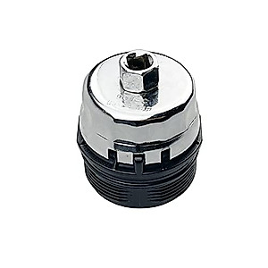 Compatible with Oil Filter Wrench Scion Toyota Camry, RAV4, Tacoma, Highlander, Sienna, Tundra, Lexus and More 2.0 to 5.7 Liter Engines with 64mm Cartridge Style Oil Filter System FIT for 15620-37010