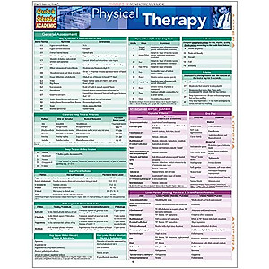 Physical Therapy QuickStudy Laminated Reference Guide (QuickStudy Academic)