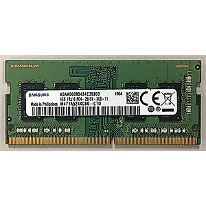 Samsung 4GB DDR4 PC4-21300, 2666MHZ, 260 PIN SODIMM, 1.2V, CL 19 Laptop ram Memory Module