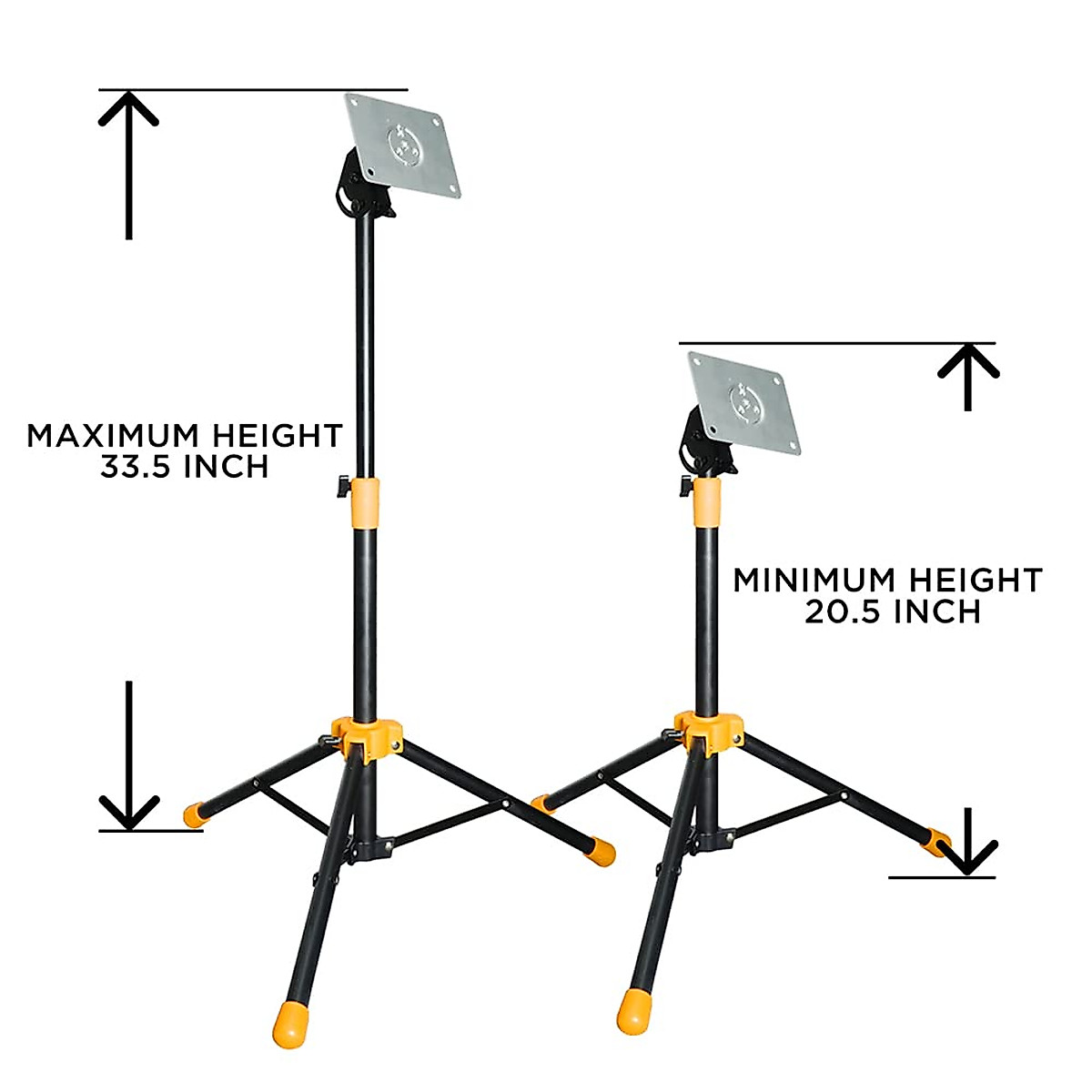 HXW PD705 Percussion Pad With Mounting Stand, Compact and Lightweight for Easy Carrying