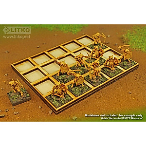 LITKO Formation Trays | Compatible with Oathmark (20mm Square Bases, 5x4)