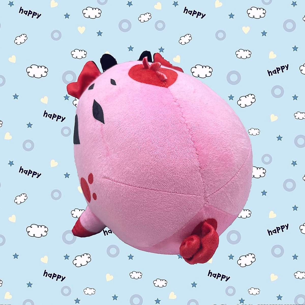 enttgo Fat Pig Plush Pink Plush Pig Stuffed Animal Plush Cute Pillow Plush Fans Gift for Boys, Girls, and Friends