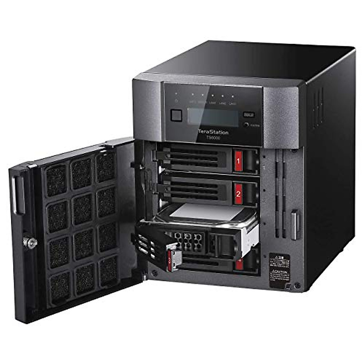BUFFALO TeraStation 6400DN 16TB (4x4TB) Desktop NAS with HDD Included + Snapshot Protection Against Ransomware / 4 Bay / 10GbE / Storage Server/NAS Server/NAS Storage/Network Storage/File Server