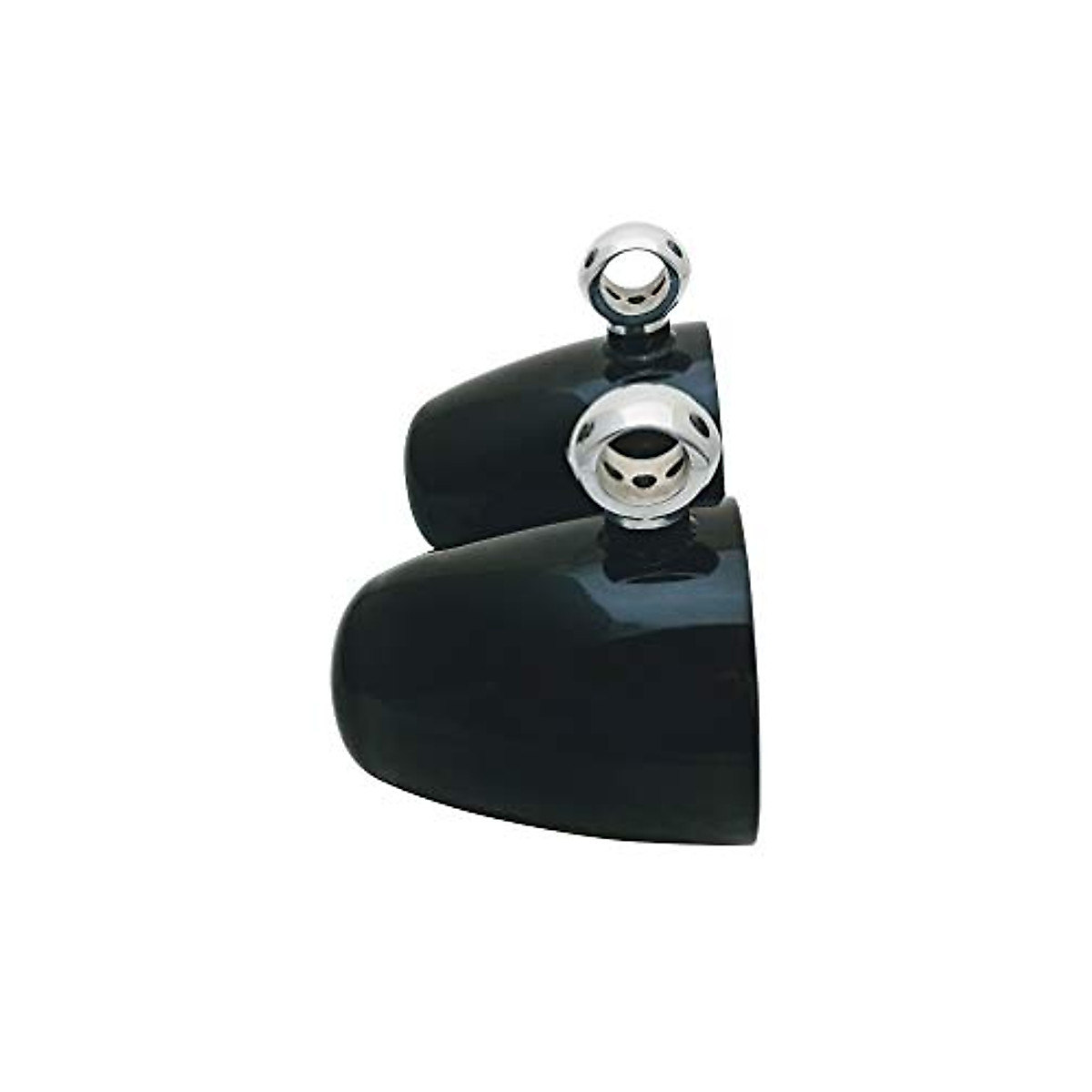 Krypt 8" Aluminum Wakeboard Tower Speaker Enclosure for JL 880, PM282,TS-MR2040, NK1-120L, XS-808, SW808, Revo-8, Audio Stereo for ATV, UTV, Quad, Jeep, Boat, Tubing Clamp 1.25-3 inch (Black)