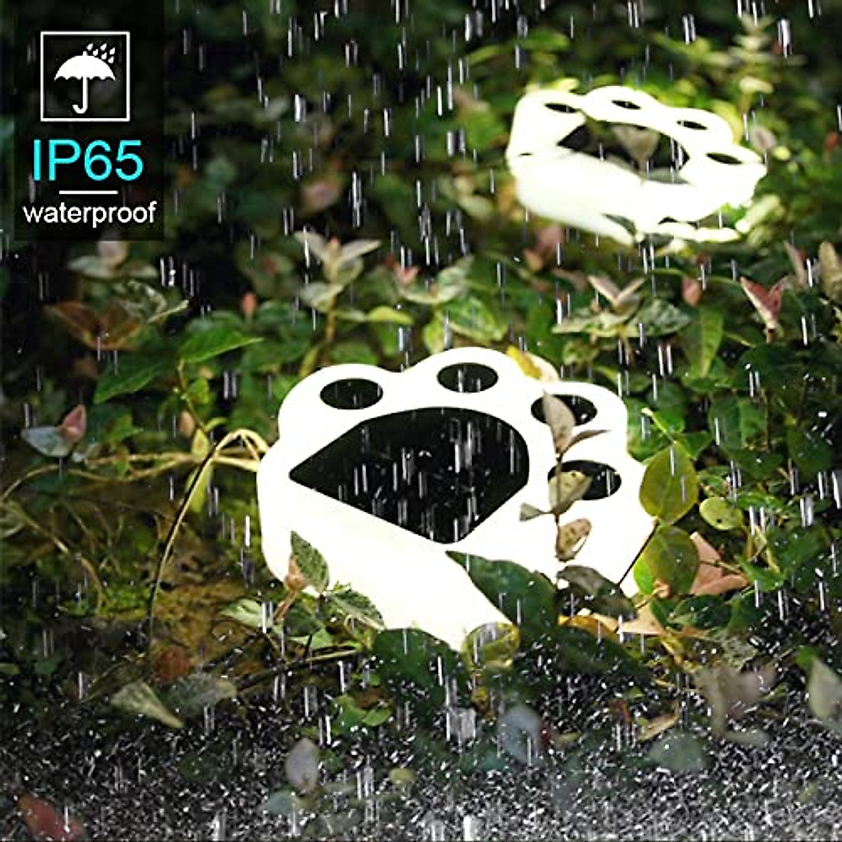 ZHURGN Solar Garden Lights Waterproof Outdoor Solar Lamp Home Garden Walkway Lighting Solar Deck Lights Balcony Patio Pathway Lighting (Color : 1pcs, Light Color : White)