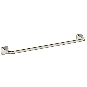 Moen YB5124BN Voss Collection 24-Inch Bathroom Single-Towel Bar, Brushed Nickel