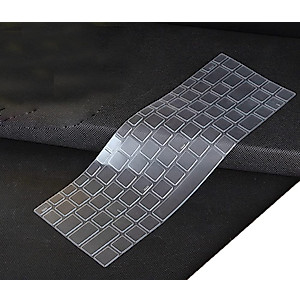 TPU Keyboard Cover Skin Compatible for 2022 Dell Alienware x14 R1 Gaming Laptop 14 inch, Alienware x14 R1 R2 Gaming Laptop Keybpard Skin Accessories (Clear)