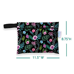 Thirsties Reusable Mini Wet Diaper Bag - Floribunda
