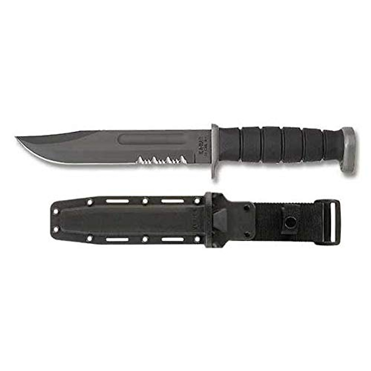 Ka-Bar 1282 D2 Extreme Fighting Knife , Black