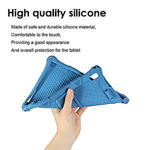 Case for VASTKING KingPad K10 / Z10 10 inch Tablet Case, MARVUE Pad M10 10.1 inch/Vastking KingPad K10 Pro Tablet Soft Silicone Stand Cover Case with Shoulder Strap(Purple Rose)