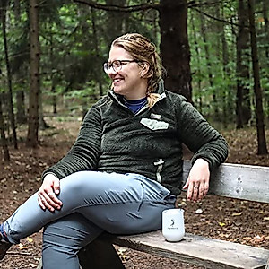 Aquapelli Vacuum Insulated Wine Tumbler, 12 Ounces, Stainless Steel