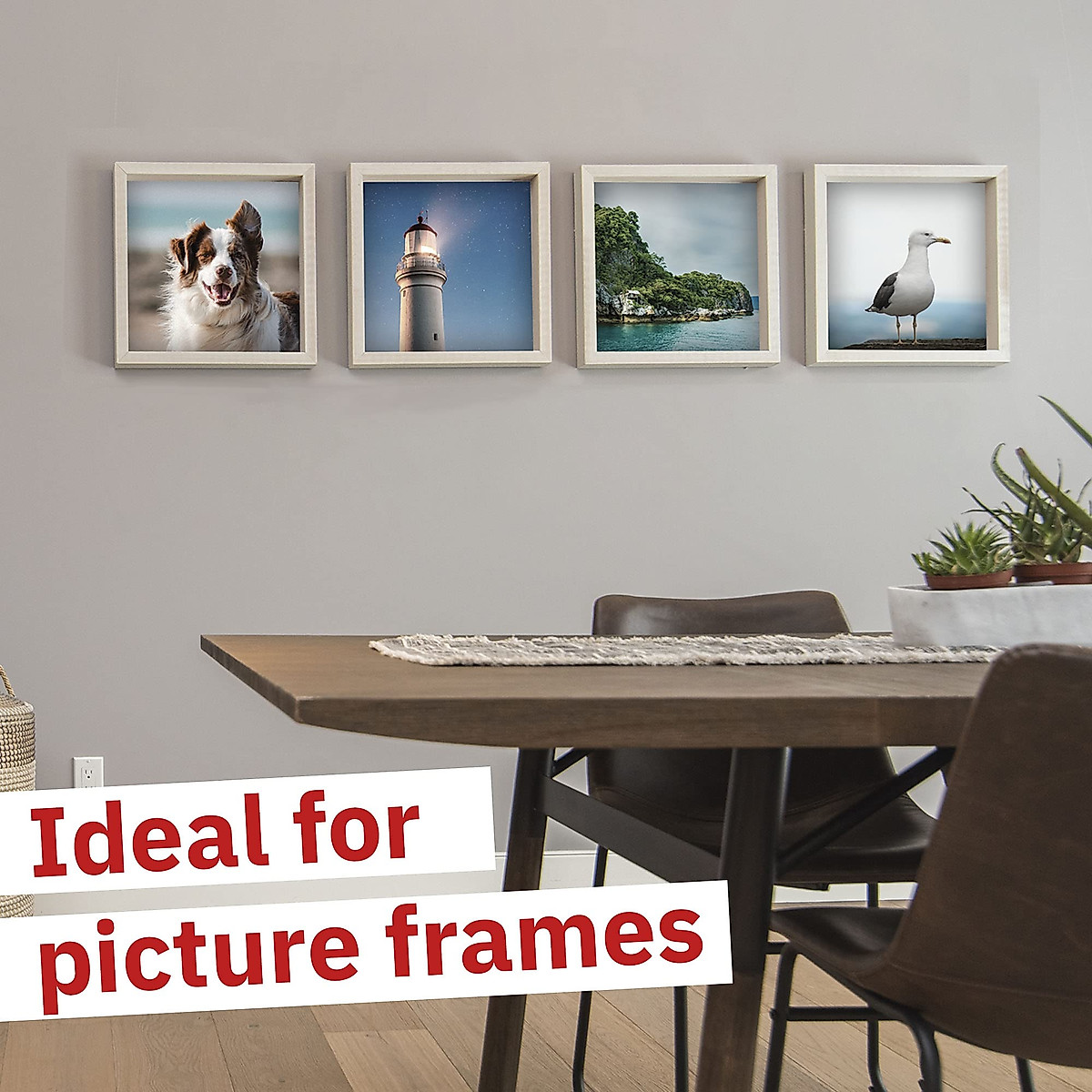 RIKAMA® 50 Picture Nails Gold | Picture Hanging kit | Each 10x 0.75, 1, 1.25, 1.5, 2 inch | Steel Nails for Hanging Pictures | Made in Germany