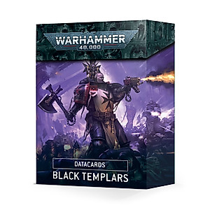 Warhammer 40,000 Black Templars Datacards