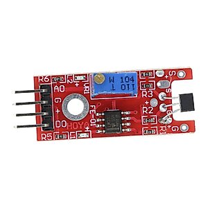 3 Pack KY-024 Linear Magnetic Hall Switches Speed Counting Sensor Module Diy Starter Kit