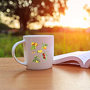 GUHAR 16 Pieces of Erasing Transfer Printing Crafts, Furniture, Butterfly Flower Stickers, Diary, Cutting and pasting Supplies, Mushroom Plant Erasing Decoration, Transfer Printing Stickers