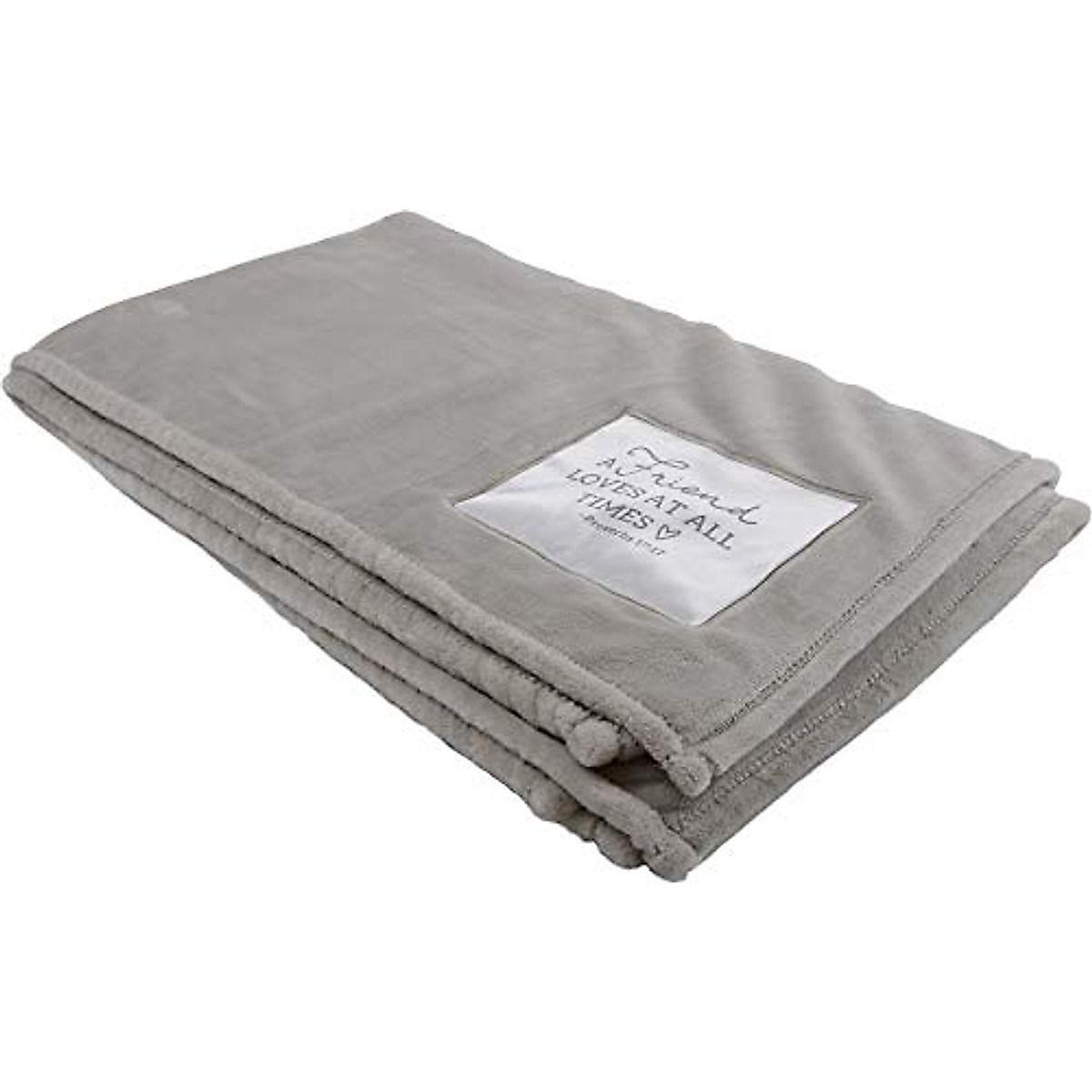 Pavilion - A Friend Loves at All Times - Proverbs 17:17-50x60 Inch Super Soft Royal Plush Throw Blanket