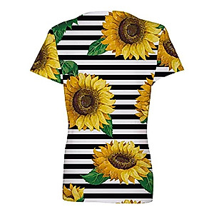 Women Shirt Short Sleeve Casual Stylish Top Shirts Coral Shirt,Blouses for Women Dressy Casual Plus Size