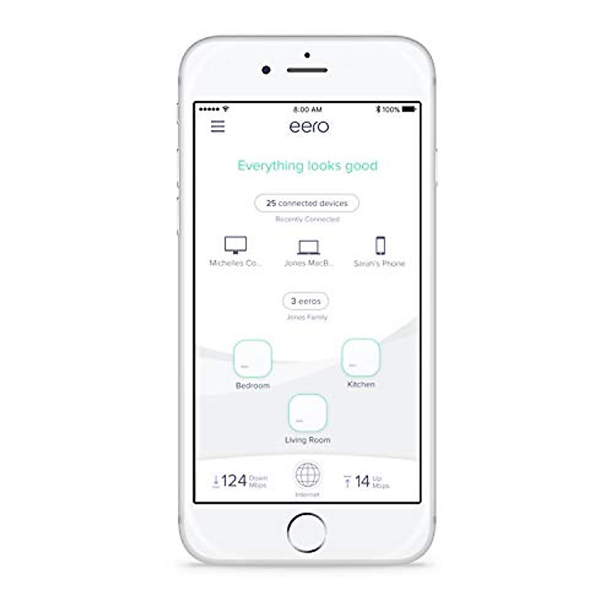 Amazon eero Pro mesh WiFi router, 3 pack