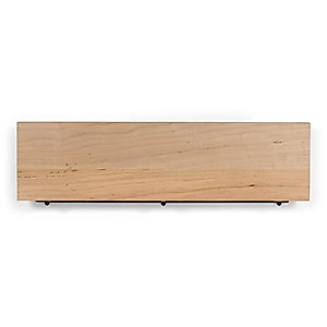 DAKODA LOVE | Solid Maple Wood Floating Shelf | Premium Craftsman Quality (30" L x 8" D x 1.38" H)
