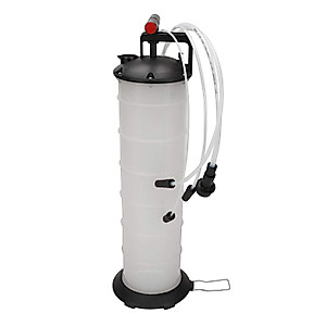 SUPERFASTRACING Oil Fluid Extractor 6.5L Manual Vacuum Fuel Petrol Pump Transfer Syphon Suction