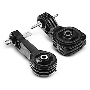 A-Premium 2PCS Front Lower and Upper Engine Torque Strut Mounts Compatible with Honda Civic 2006 2007 2008 2009 2010 2011 1.8L, Automatic Transmission, Replace# 50890SNAA81, 50880SNAA82