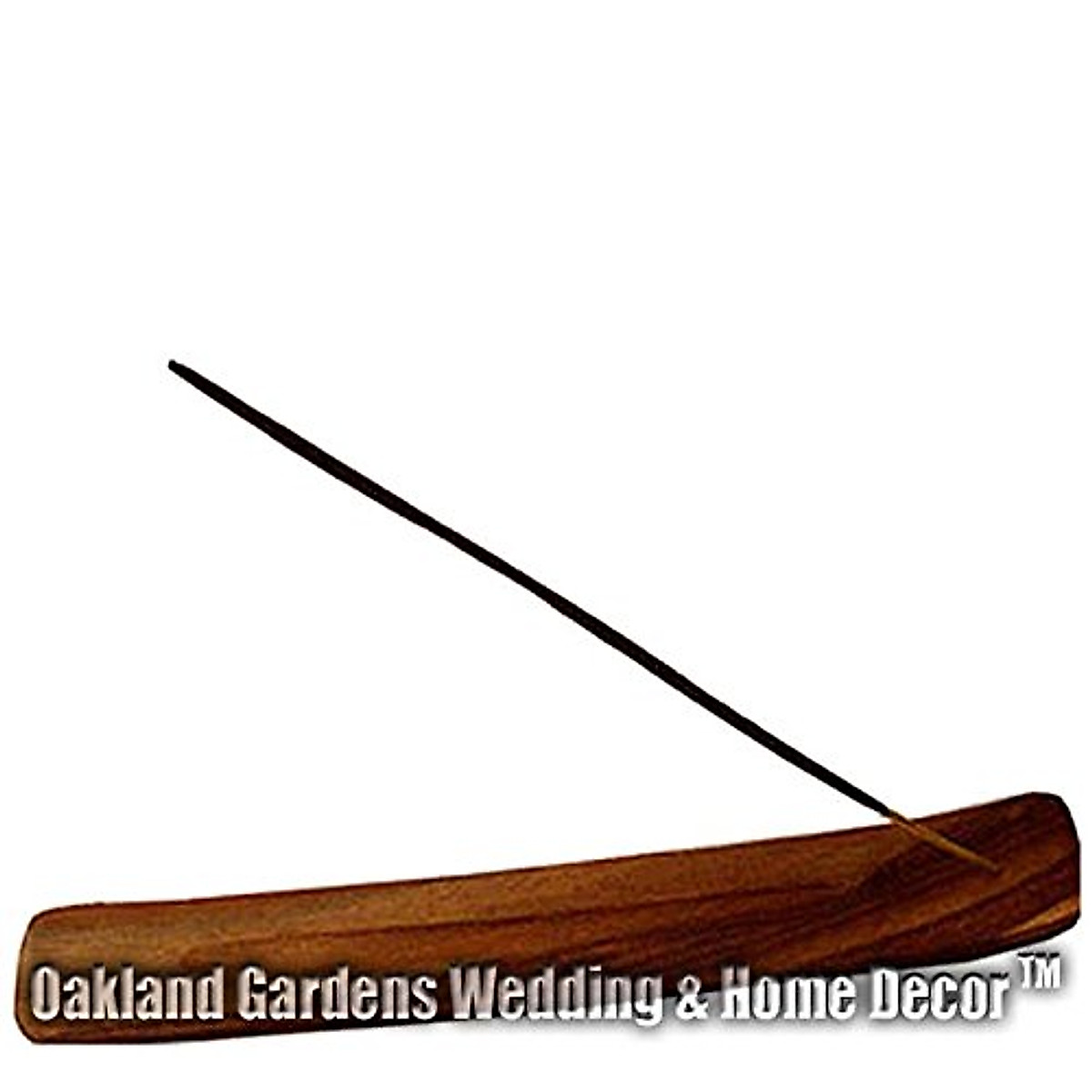Sandalwood, Frankincense, Egyptian Musk, Mango Butter, Nag Champa, Rain - Premium Choice Natural Incense by Oakland Gardens (All 6 Incense Types + Wooden Boat)