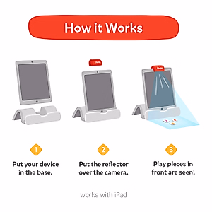 Osmo - Genius Starter Kit & Monster Game for iPad - Ages 5-12 - Math, Spelling, Creativity & Bring Monsters to Life - 6 Learning Games (iPad Base Included - Amazon Exclusive)