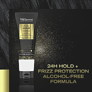 TRESemmé Hair Gel Extra Hold Alcohol-Free for 24-Hour Frizz Control and Humidity Protection 9 Fl Oz
