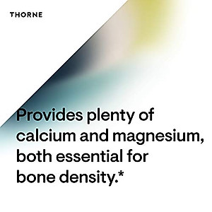 Thorne Calcium-Magnesium Malate - Gluten-Free Supplement with Magnesium & Calcium Supports Bone Health & Muscle Fatigue - 240 Capsules