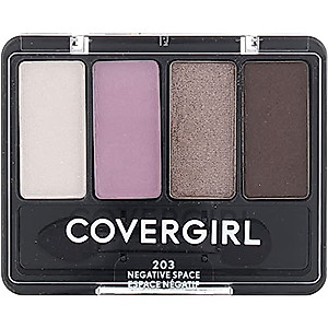 COVERGIRL Eye Enhancers Eyeshadow Kit, Negative Space, 4 Colors
