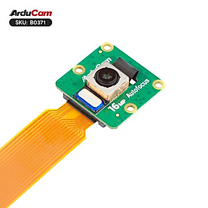 Arducam IMX519 Autofocus Camera Module for Raspberry Pi, 16MP AF Pi Camera Compatible with Raspberry Pi 5/4B/3B+, Raspberry Pi Zero 2 W